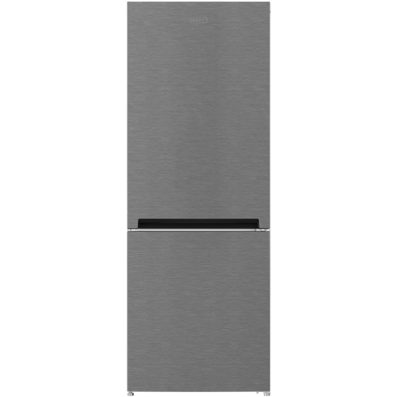 Defy DAC625 325L Satin Metallic Combi Fridge/Freezer