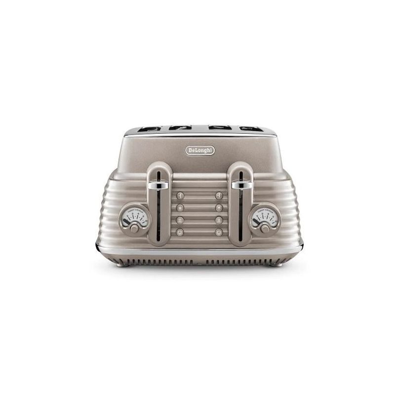 Delonghi ZA0230140079 CTZS4003.BG Scultura 4 Slice Beige Toaster