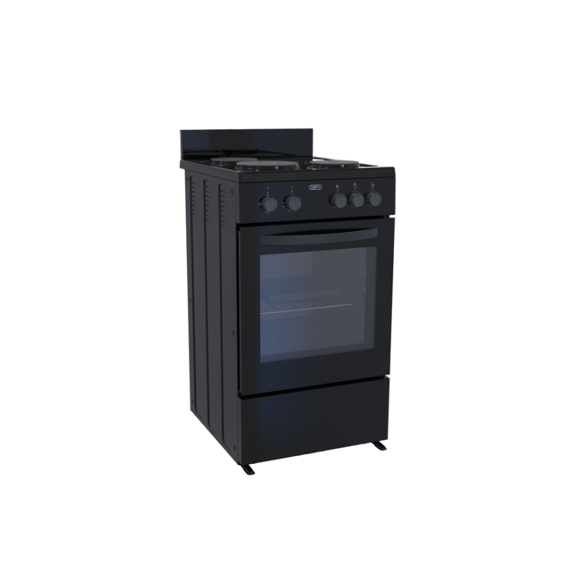 Defy Black Compact Stove - DSS553