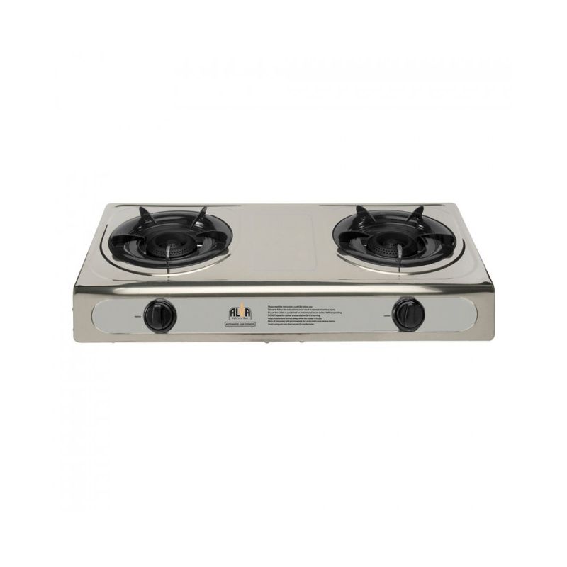 Alva 2-Burner Stainless Steel Gas Stove - GCS04