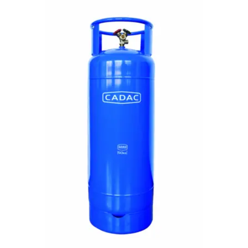 Cadac 50K Gas Cylinder with Dual Valve -5550-1