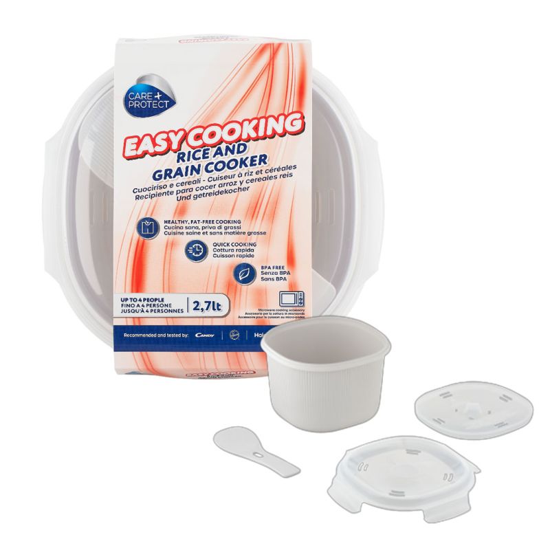 Care + Protect 2.7L Microwave Rice & Cereal Cooker - CMRCC8001